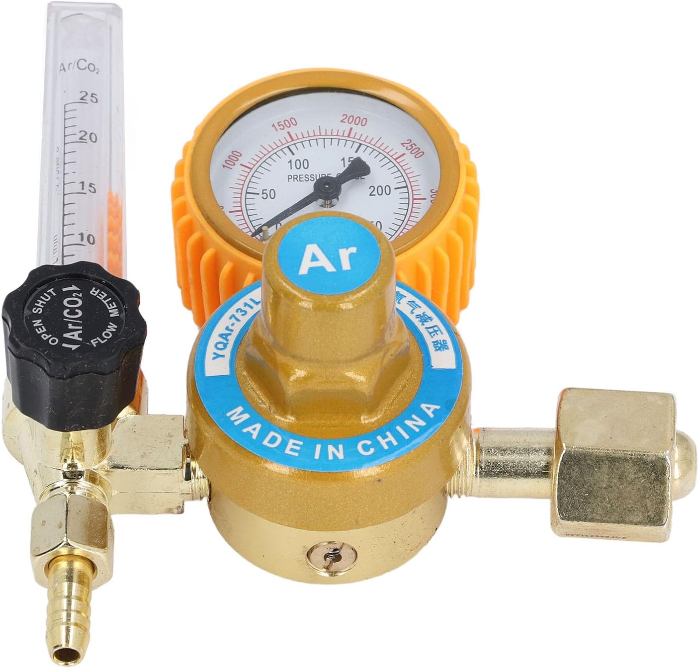 Argon-Durchflussmesser, Hochfester Argon-Gasregler, Einfache Installation für Rohrleitungssystem ...