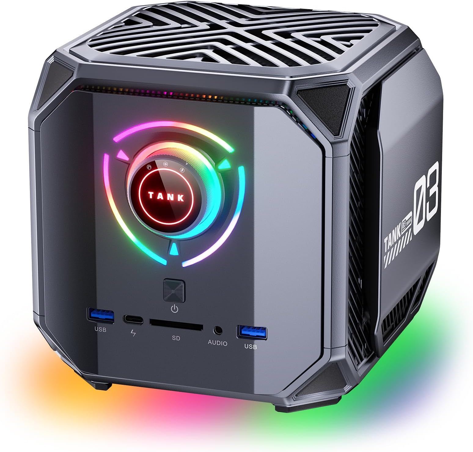 Amazon.com: WEELIAO ThundeRobot Mix Gaming PC Mini Desktop 13th Gen ...