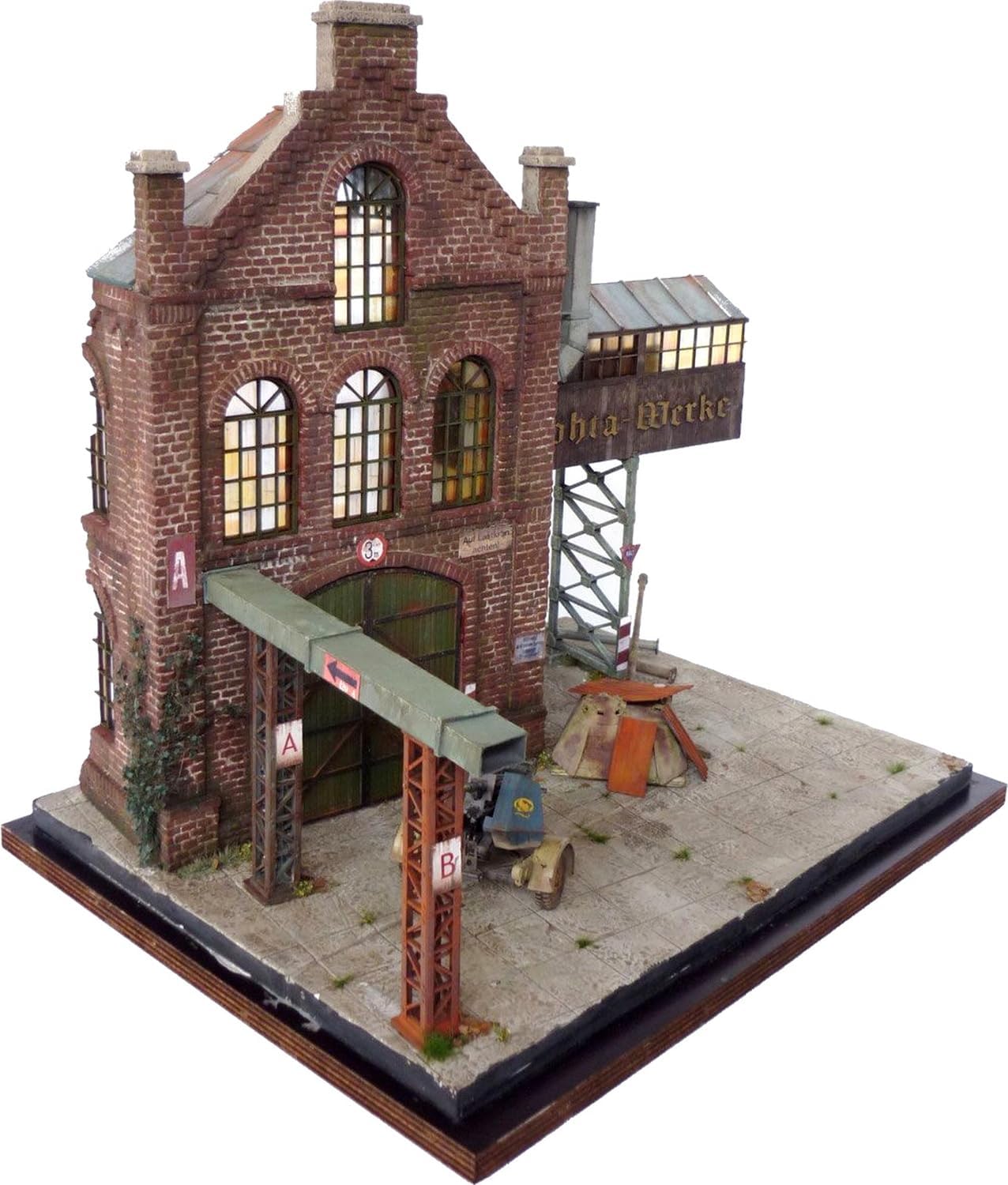RT Diorama 1/35 Diorama Base Gotha Factory Diorama Base RTD35288 ...