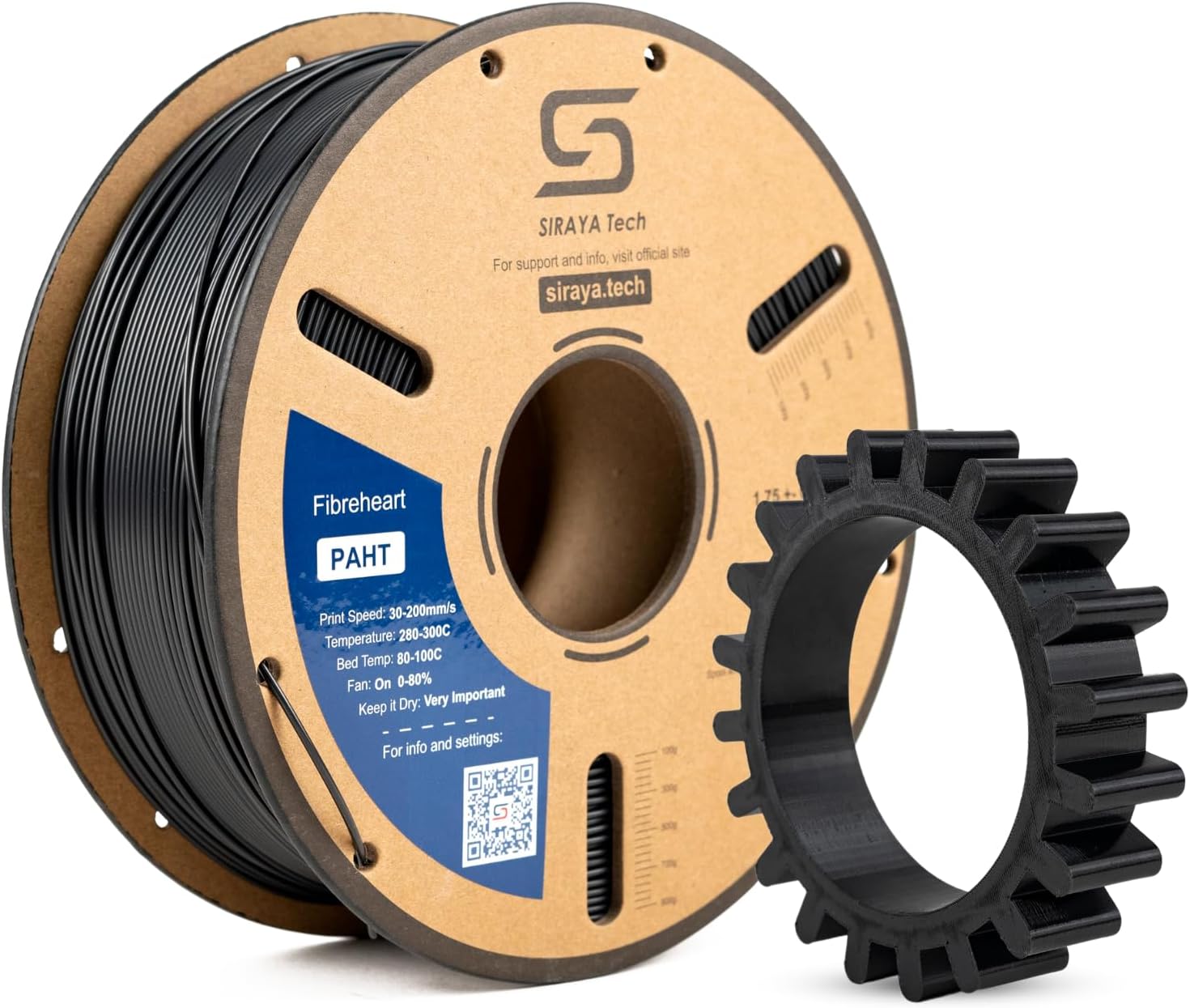 Amazon.com: Siraya Tech Fibreheart PAHT PPA 3D Printing Filament - High ...