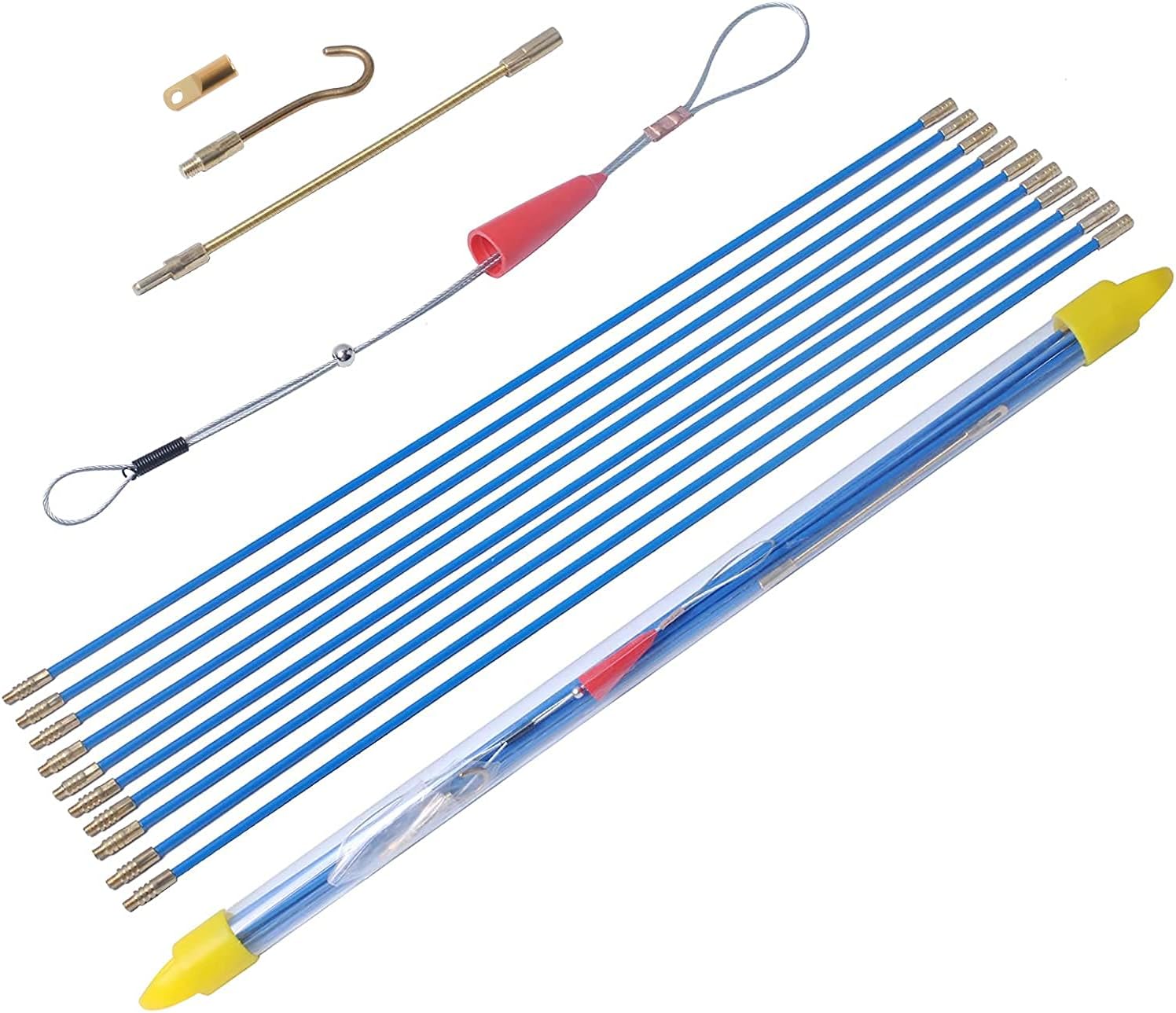 Super Rod CRSK12 12m 36ft Installation Kit with 13 Cable Handling ...