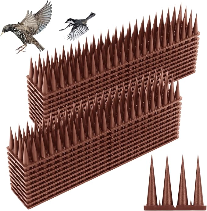 Amazon.com: Quunoot Bird Spikes, 20 Pack Bird Deterrent Spikes for ...