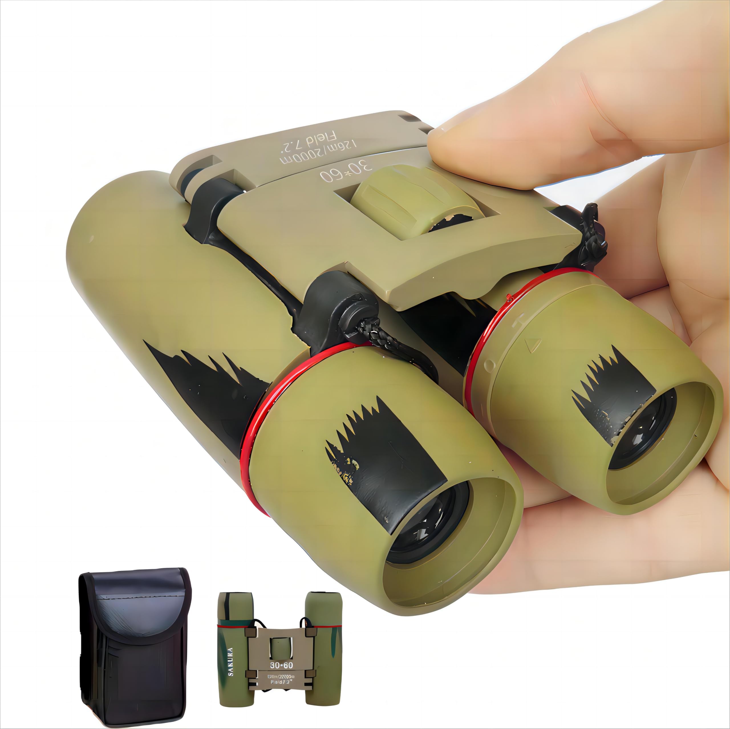 Amazon.com : ZIYOUHU Compact Binoculars for Adults and Children ...