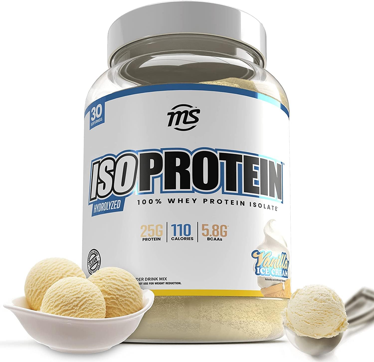 Amazon.com: MAN Sports ISO-Protein 100% Pure Whey Protein Isolate ...