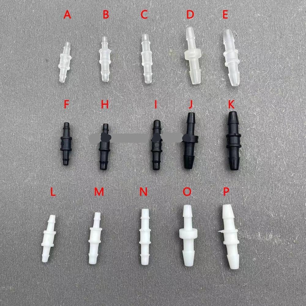 Amazon.com: Forgekael 20PCS Straight Plastic Ink Tube Connector ...
