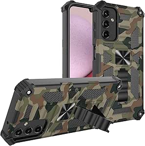 Amazon.com: Eilkmcre for Samsung Galaxy A14 5G Case, Camouflage Design Phone Case with Built-in ...