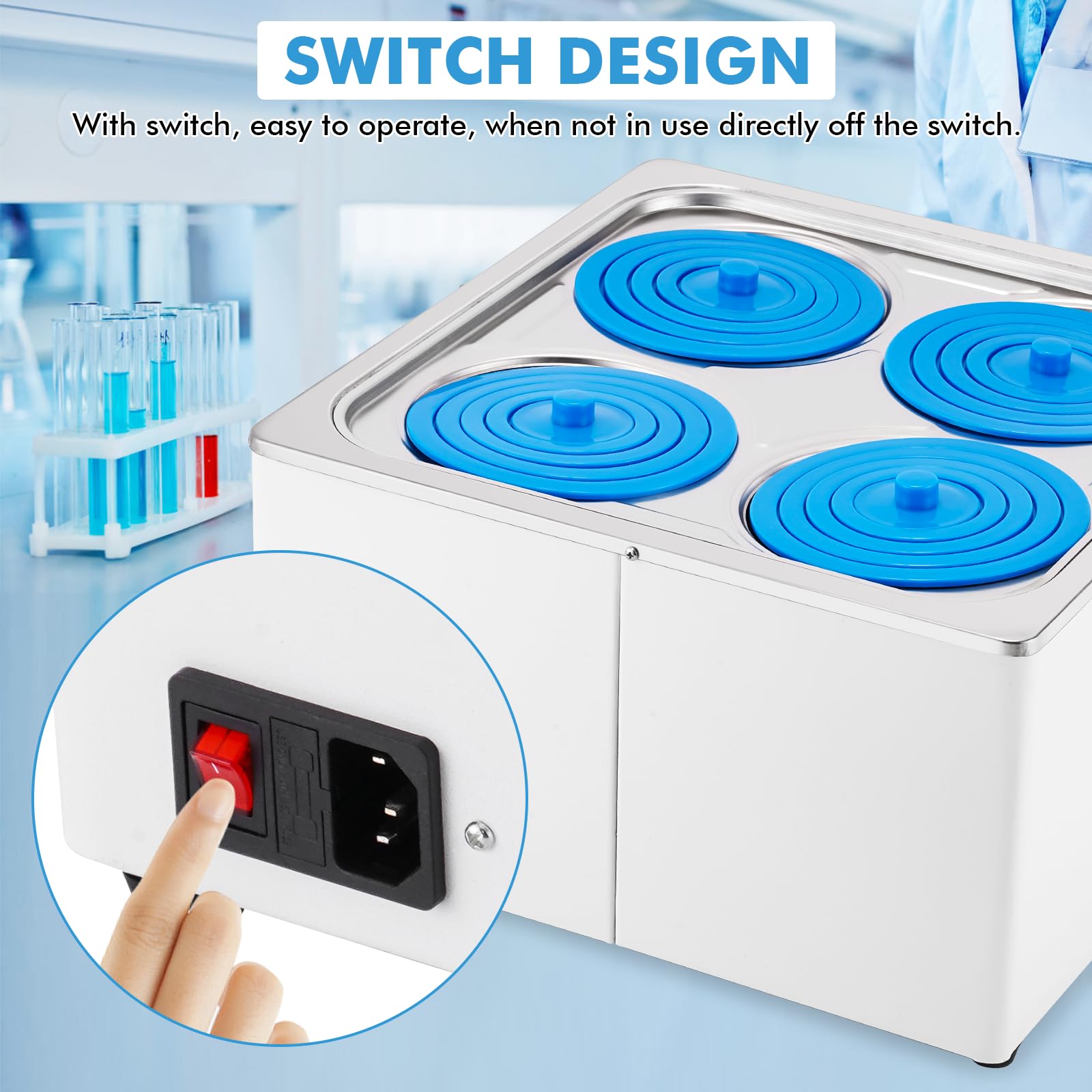 Laboratory Water Bath Chemistry Stainless Steel Water Bath