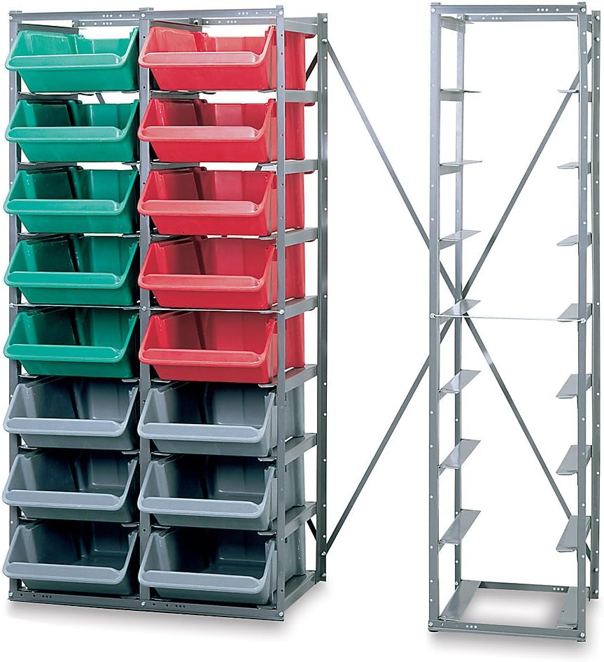 Amazon.com : Lewisbins+ Bin Rack System - 14X19-3/10 X57" - Six 11-3/8 ...