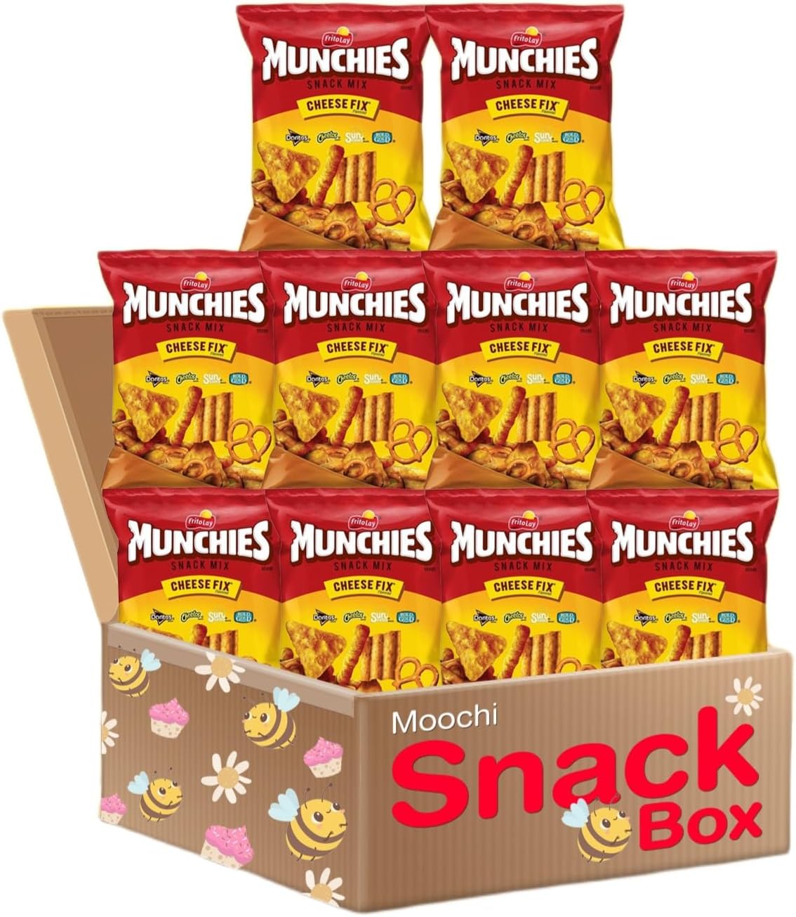 Amazon.com: Munchies Flamin' Hot Snack Mix 2 ounce bags, (Pack of 8)