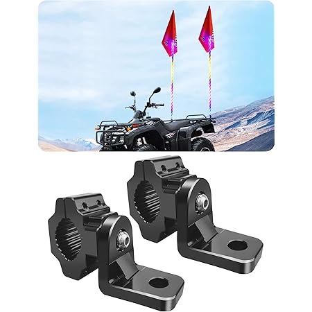 Amazon.com: ATV Flag Mount, Heavy Duty Whip Mount, Quad Flag Mount Fits ...