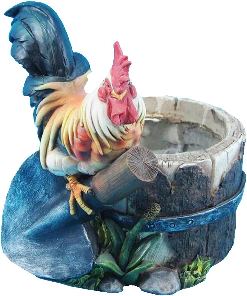 Amazon.com: 7-1/2" Rooster Planter : Patio, Lawn & Garden