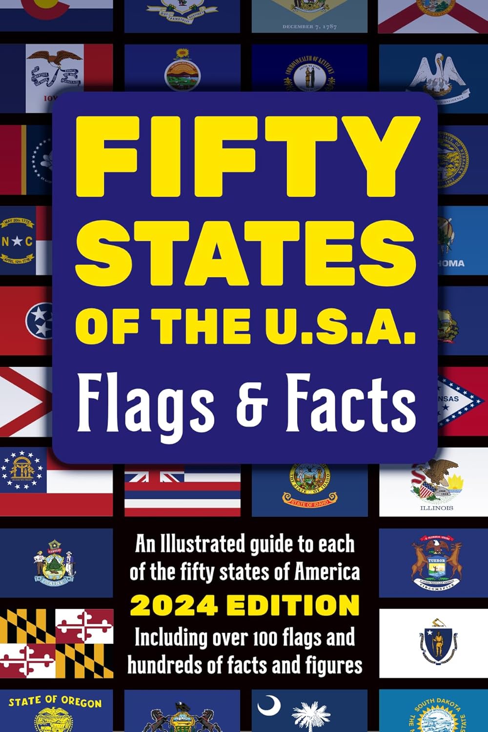 Amazon.com: Fifty States of the U.S.A. Flags & Facts: Learn about All ...