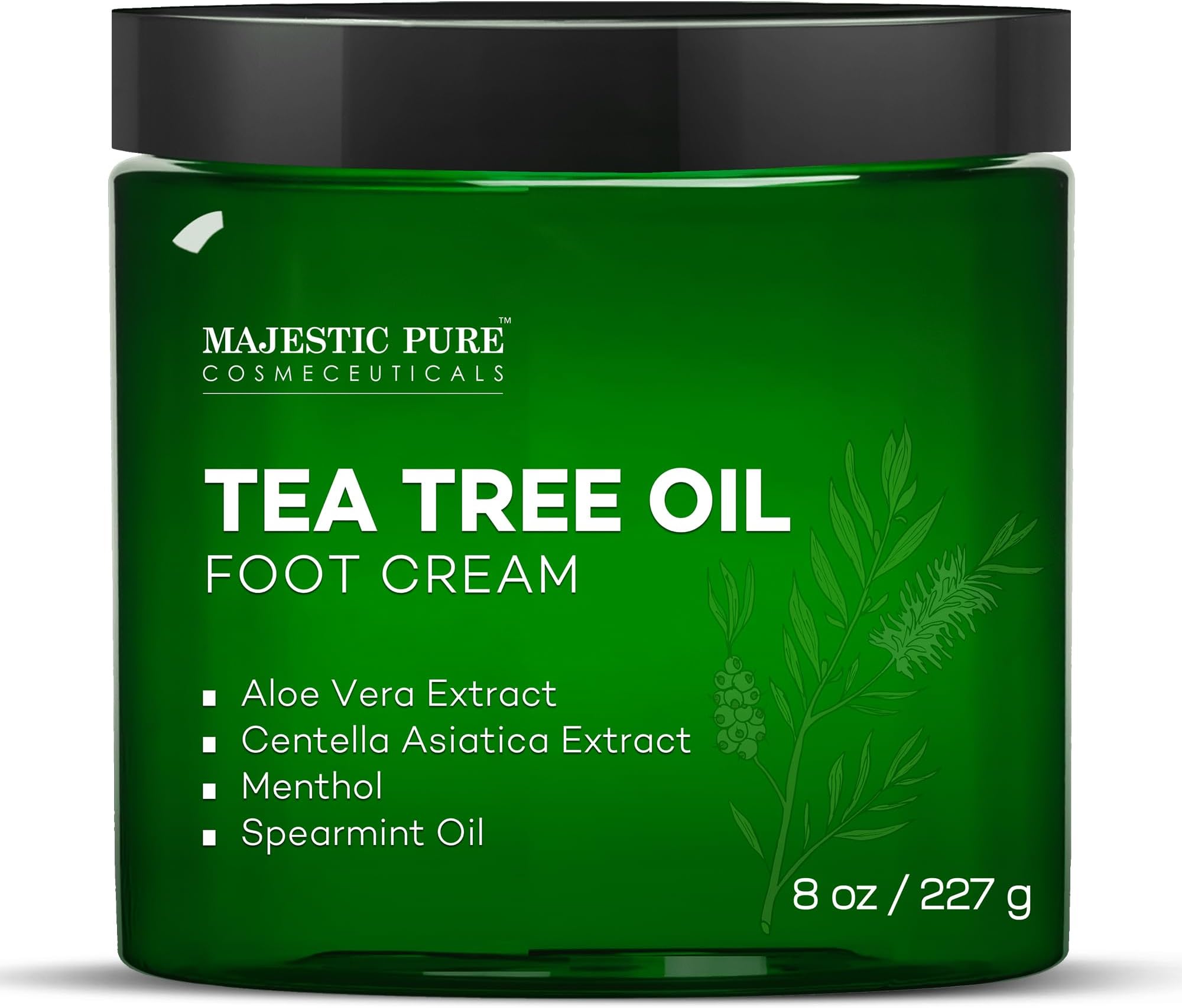 Amazon.com : Tea Tree Oil Foot Cream For Dry Cracked Heels Repair ...
