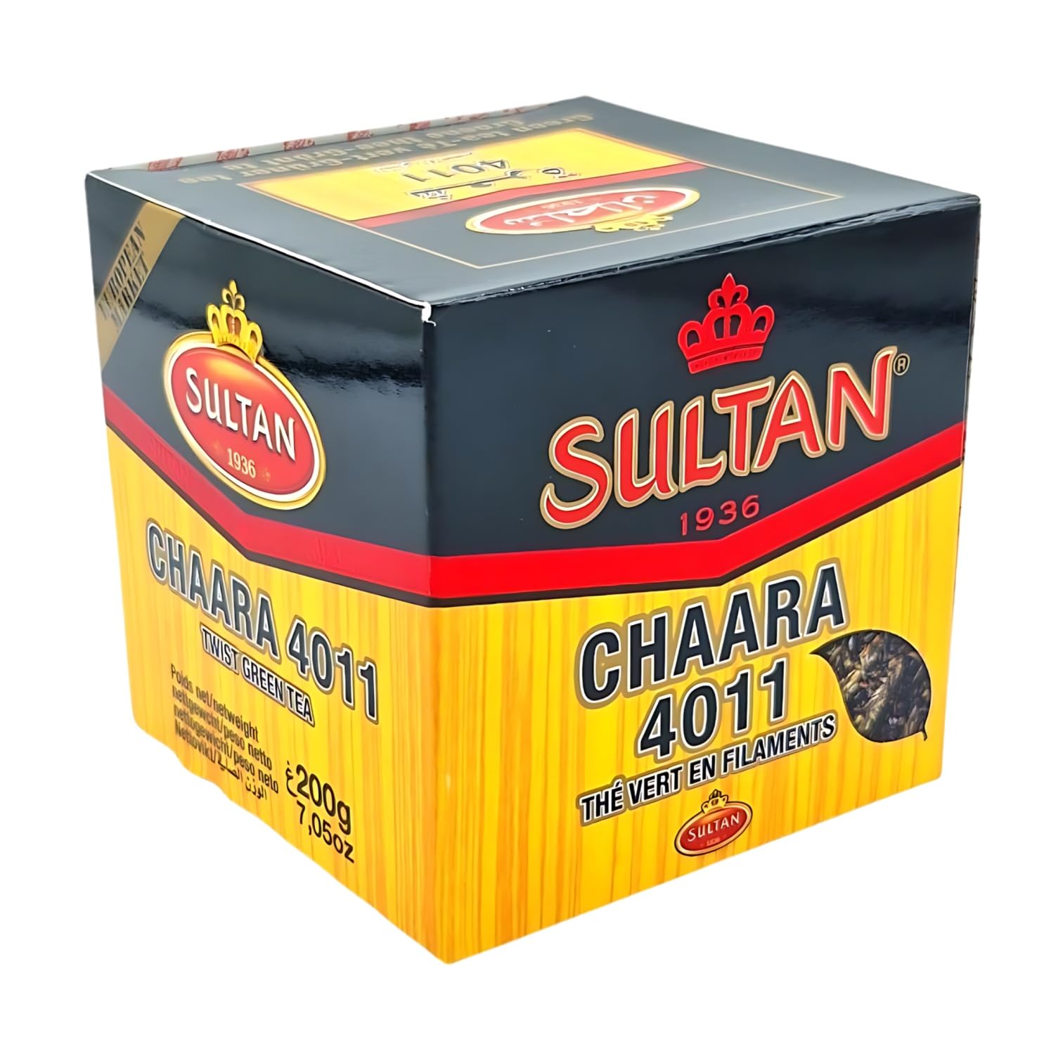 Amazon.com : Sultan Luxury Moroccan Green tea (Chaara 4011 200g ...