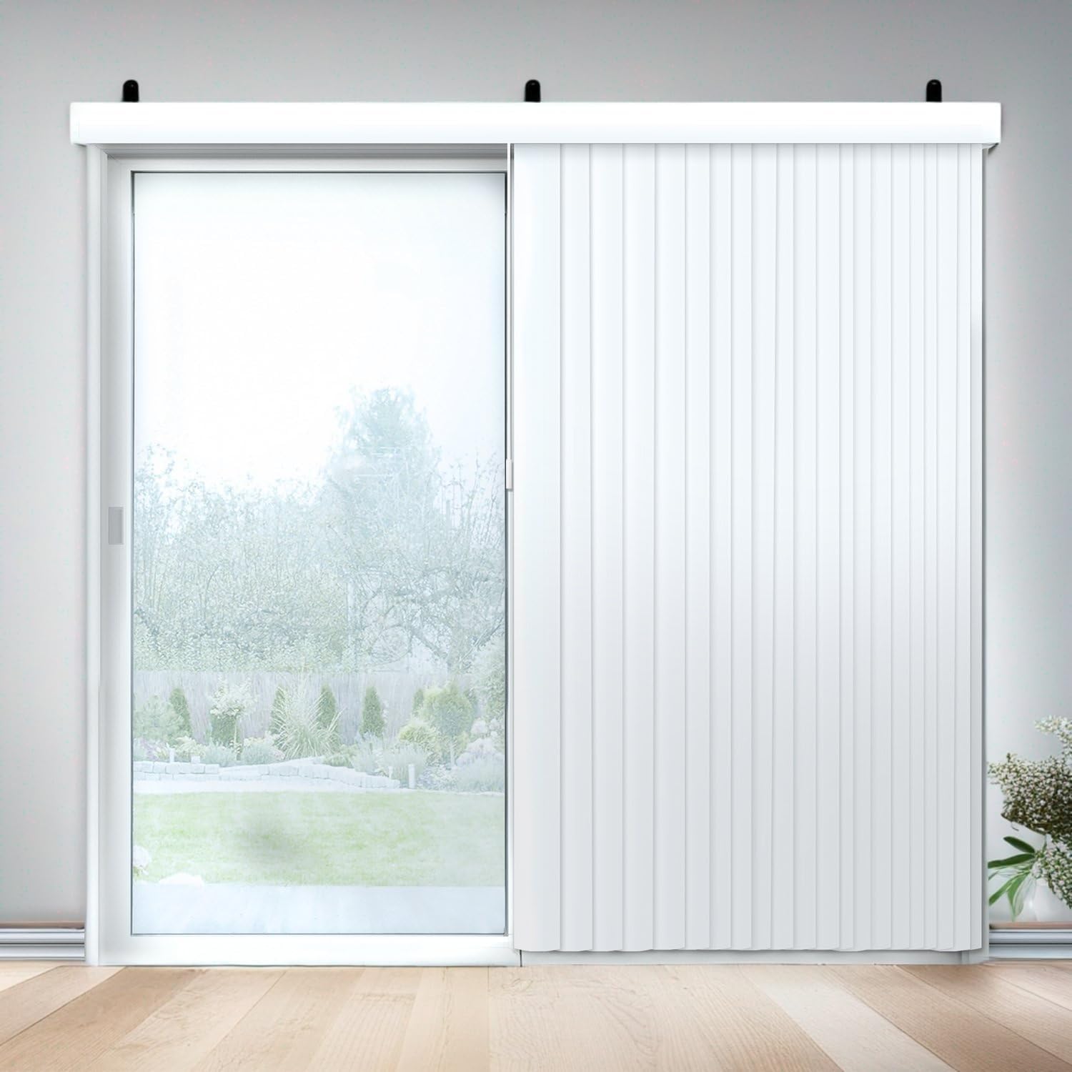 Amazon.com: Window Track Slats Set for Patio Sliding Door Sliding Glass ...