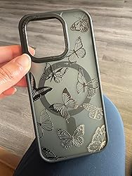Amazon.com: BENTOBEN for iPhone 14 Pro Case,Cute Butterfly Pattern iPhone 14 Pro Magnetic Case ...