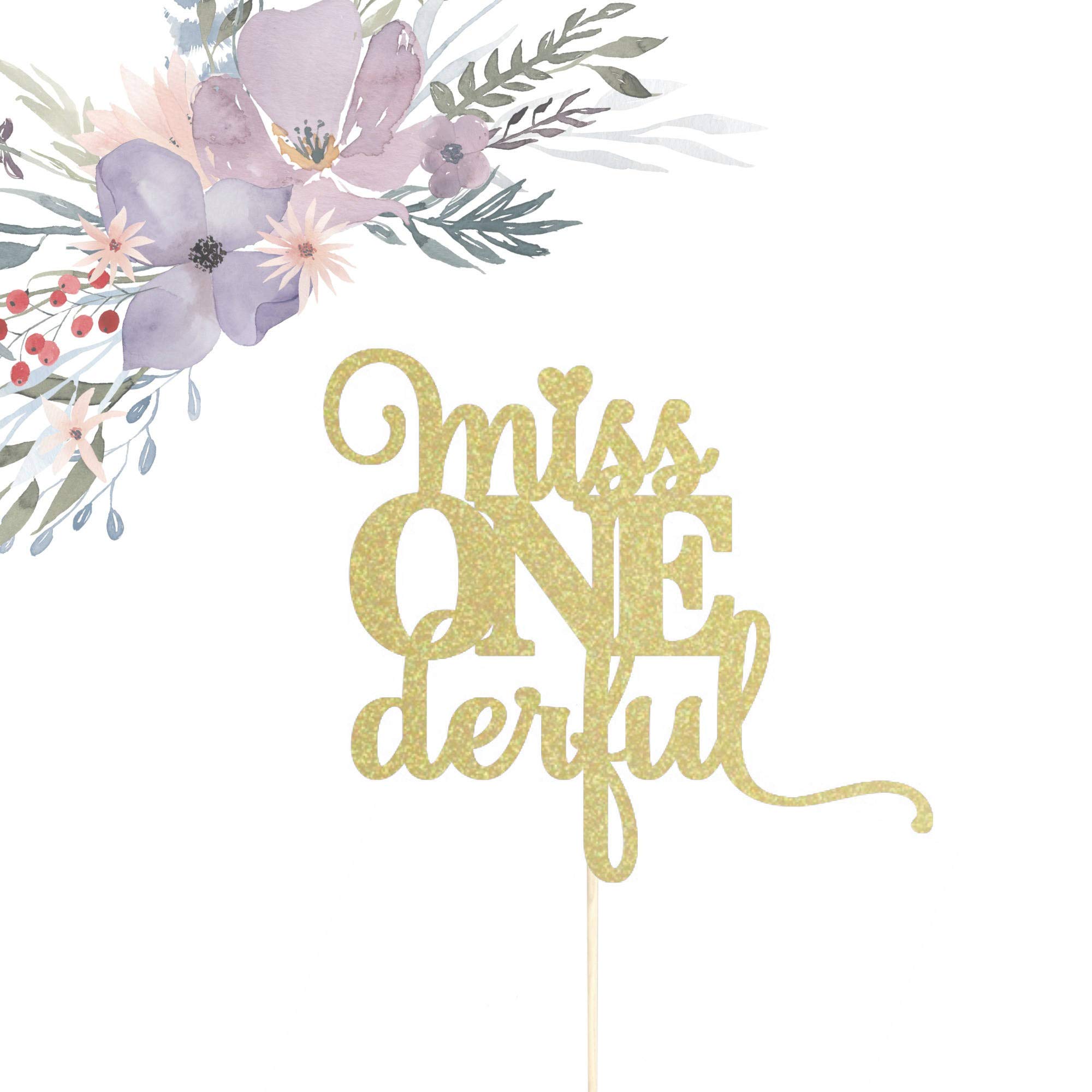 Buy Miss Onederful Cake Topper Little Miss Onederful Cake Topper First ...