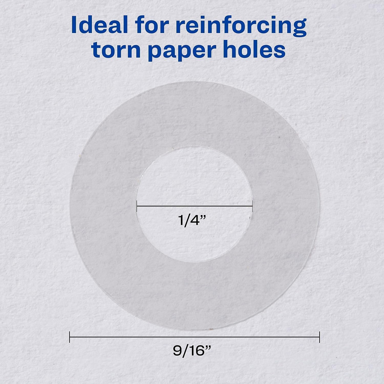 Snapklik.com : Avery Self-Adhesive Hole Reinforcement Stickers, 1/4 ...