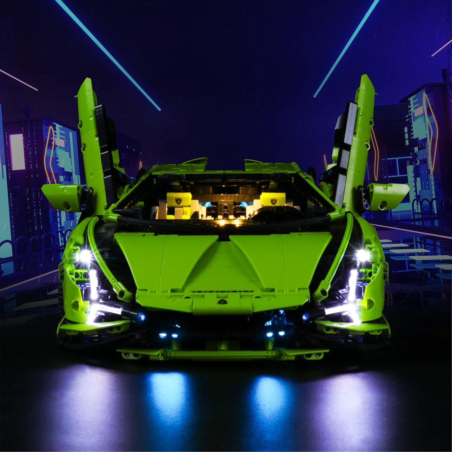 Vaodest Luz LED para Lego Lamborghini Sián FKP 37 42115, diseño y ...