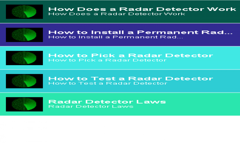 Radar Detector - App on Amazon Appstore