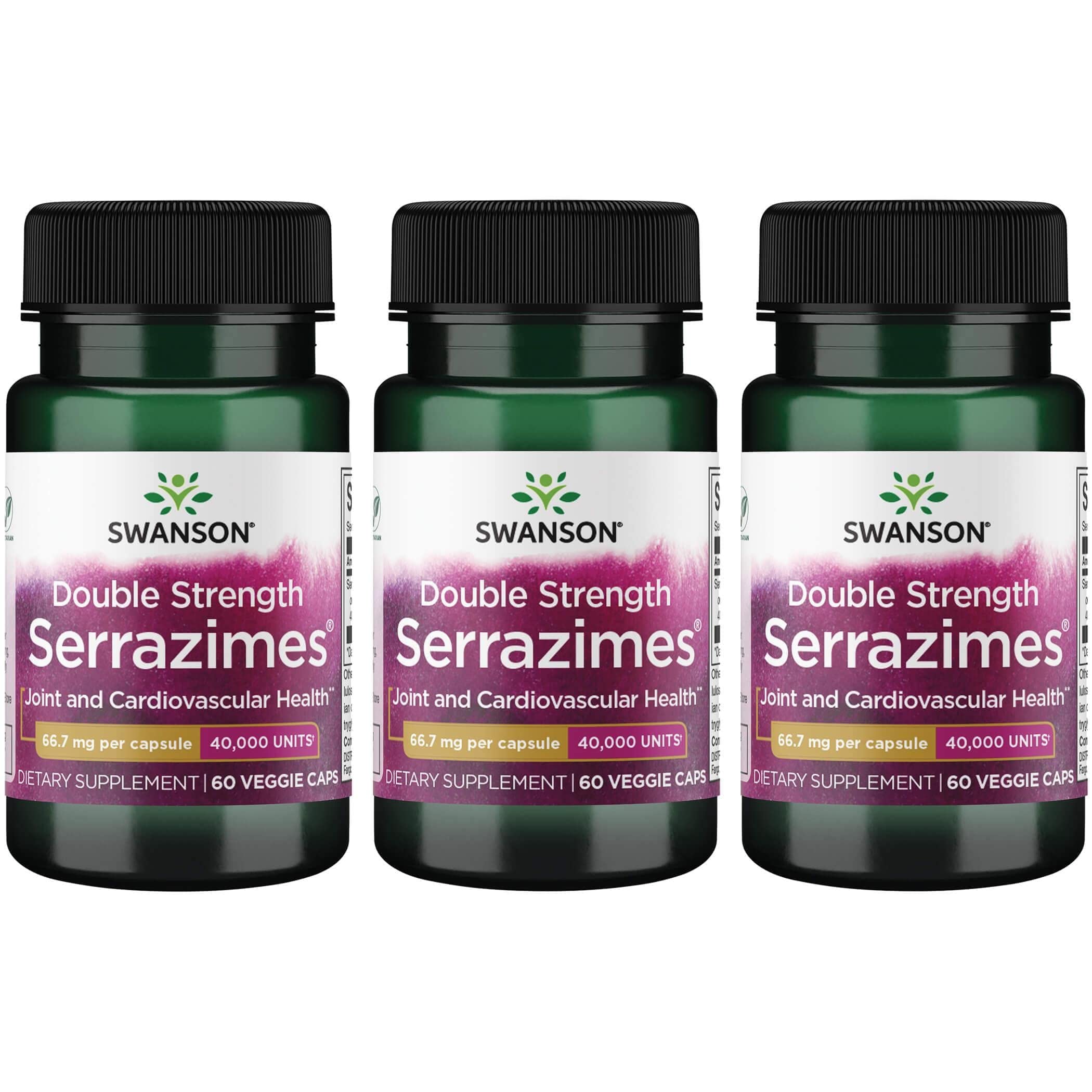 Amazon.com: Swanson Optimum Potency Serrazimes 40000 Units 40000 Units ...