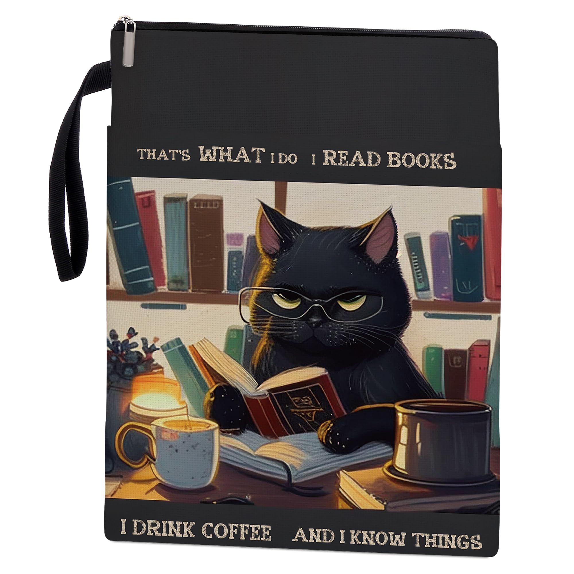 Fundas para libros para libros de bolsillo, funda de libro con cierre ...