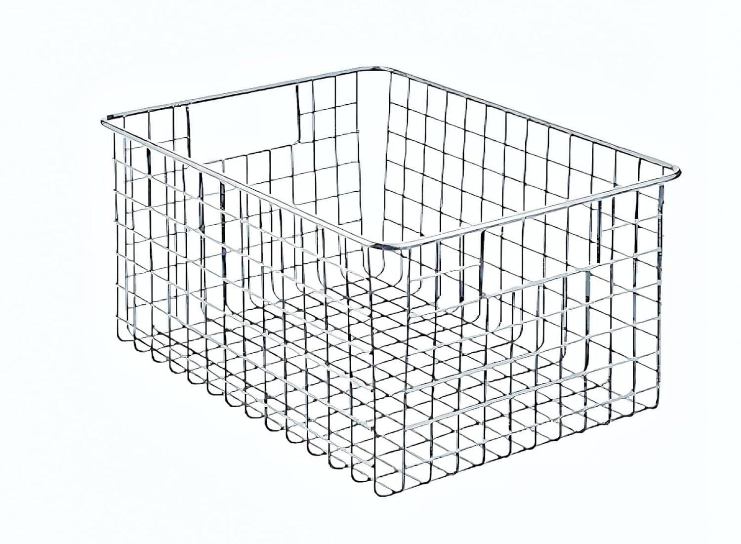 Spacemaker Metal Basket With Handle - Smart Basket - Stackable Storage ...
