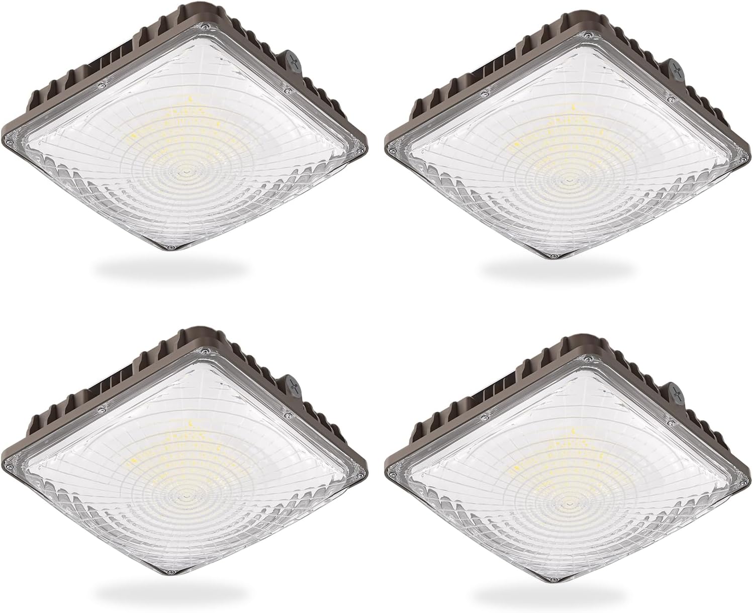 150W LED Canopy Ceiling Light - Ultra Efficient Recessed Surface Mount ...