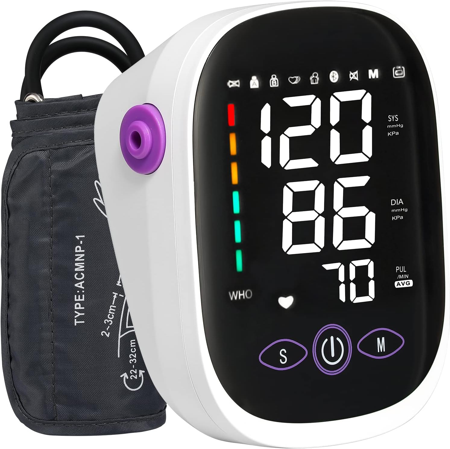 Amazon.com: Blood Pressure Monitors for Home Use, Blood Pressure ...
