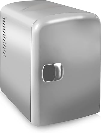 Amazon.com: Signature S30007 4 Litre Mini Fridge (Silver) : Home & Kitchen