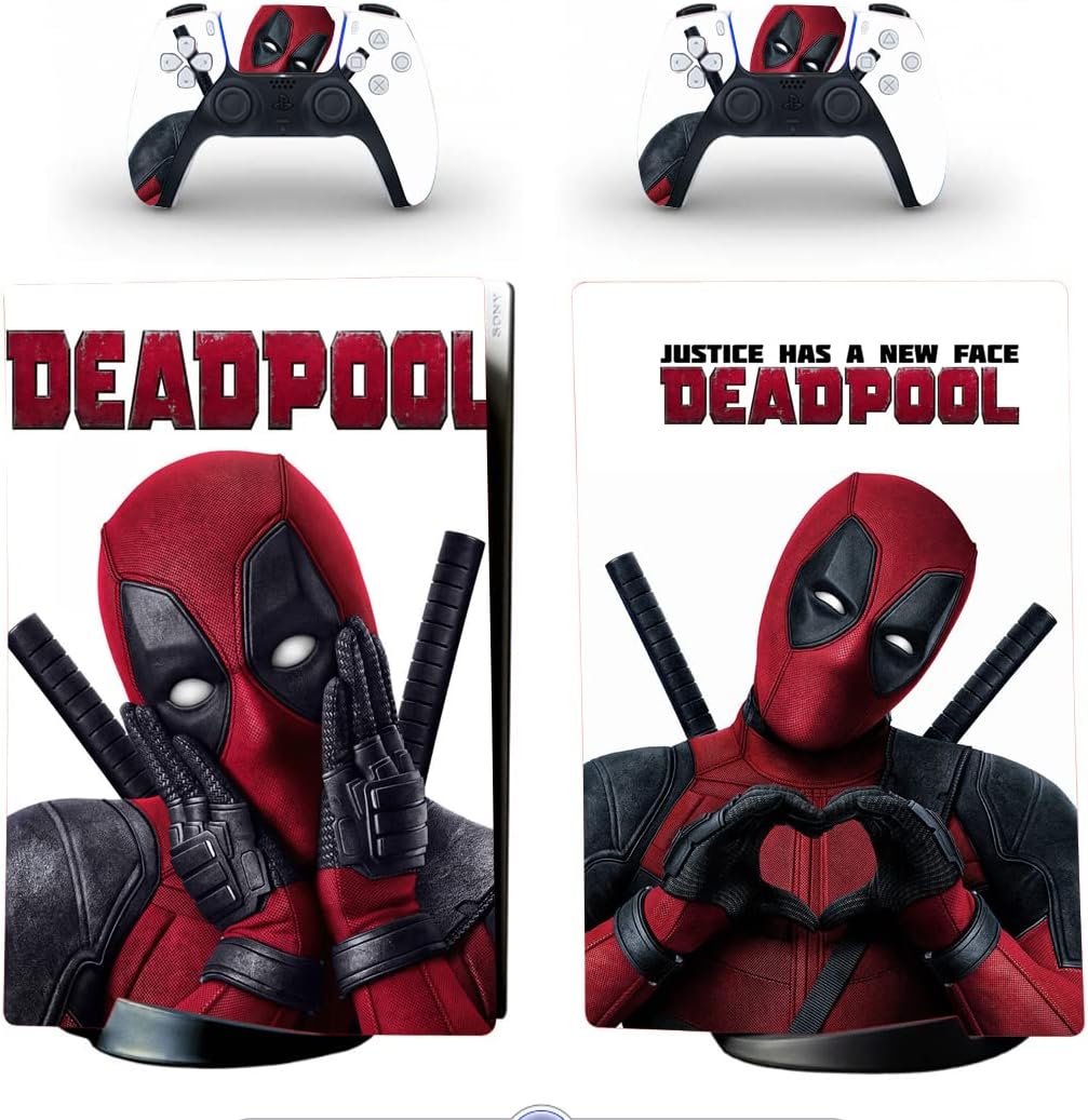 Amazon.com: JOCHUI PS5 Standard Disc Console Controllers Skin Vinyl ...