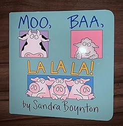 MOO BAA LA LA LA : Sandra Boynton: Amazon.in: Books
