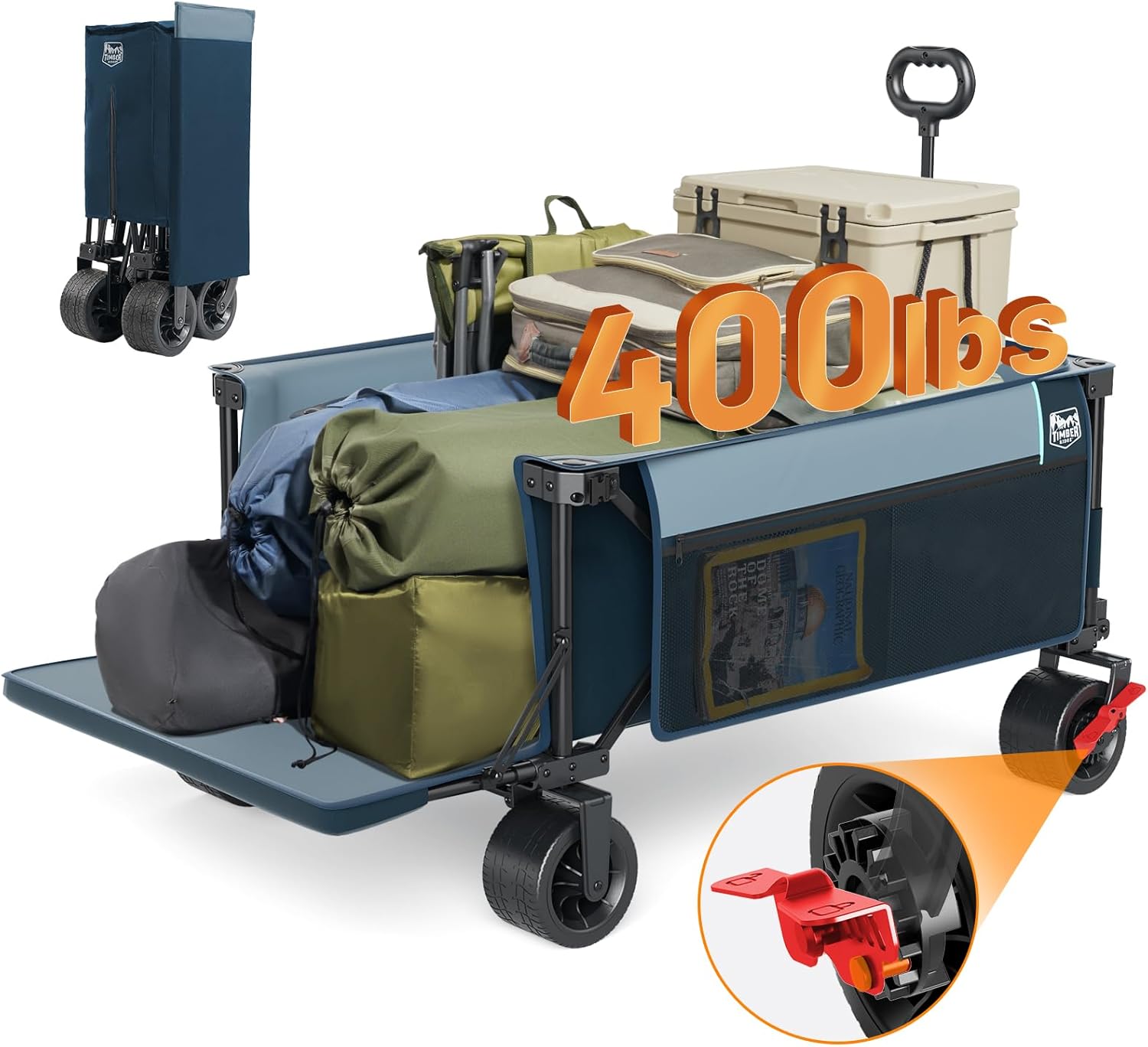 Amazon.com : TIMBER RIDGE 26" W Extra Wide All Terrain Folding Beast ...