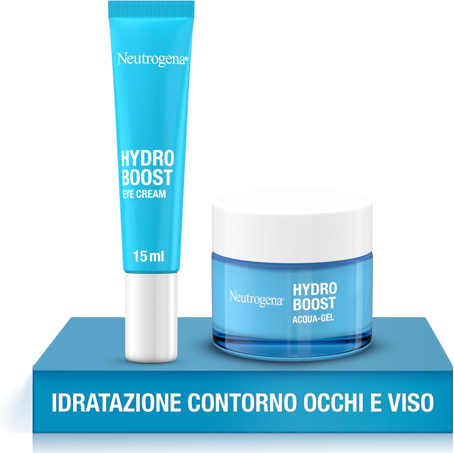 Neutrogena Hydro Boost Skincare Kit, Set skincare viso completo con ...