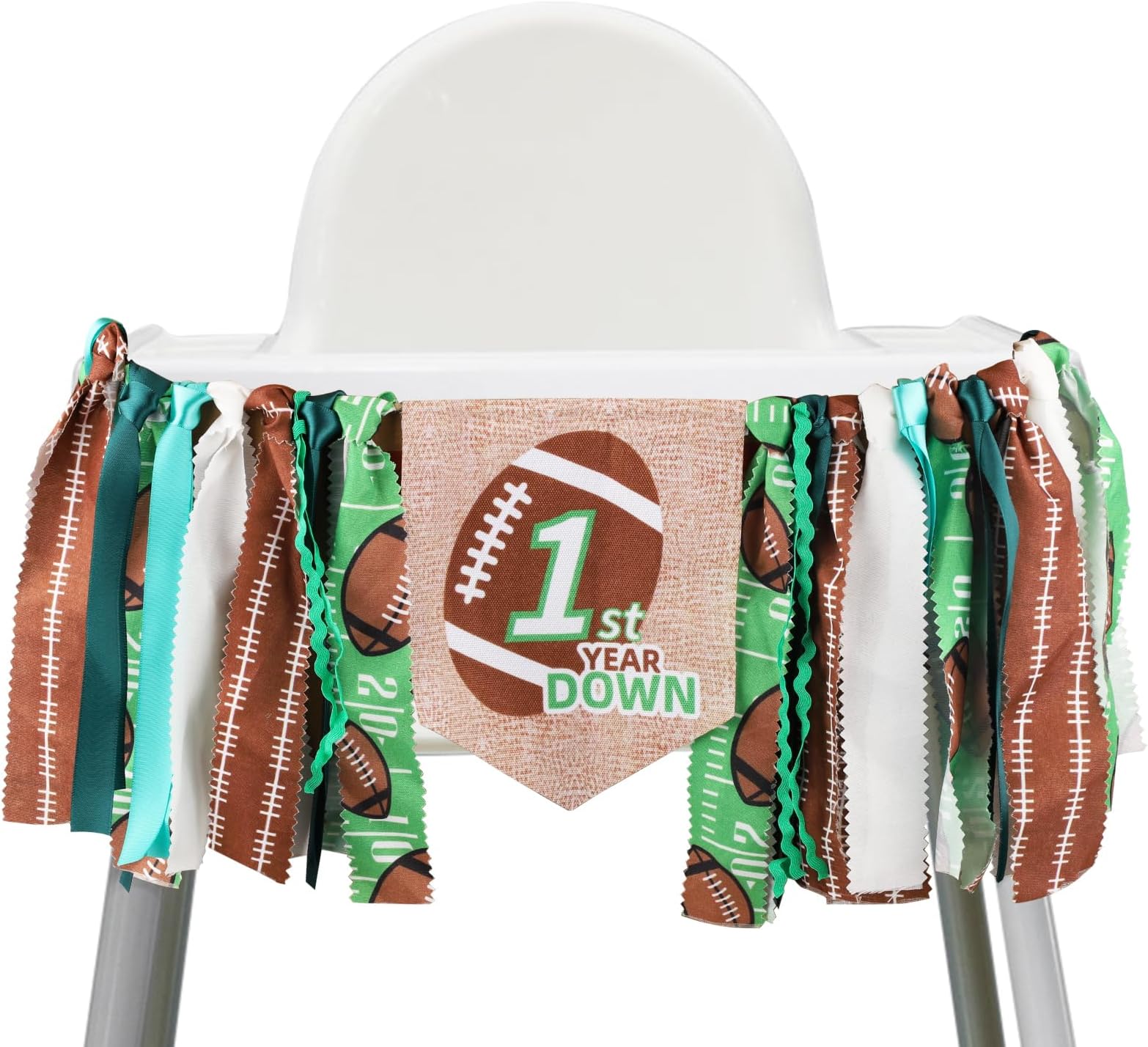 Amazon.com: Football First Birthday Party Decorations,First Year Down ...