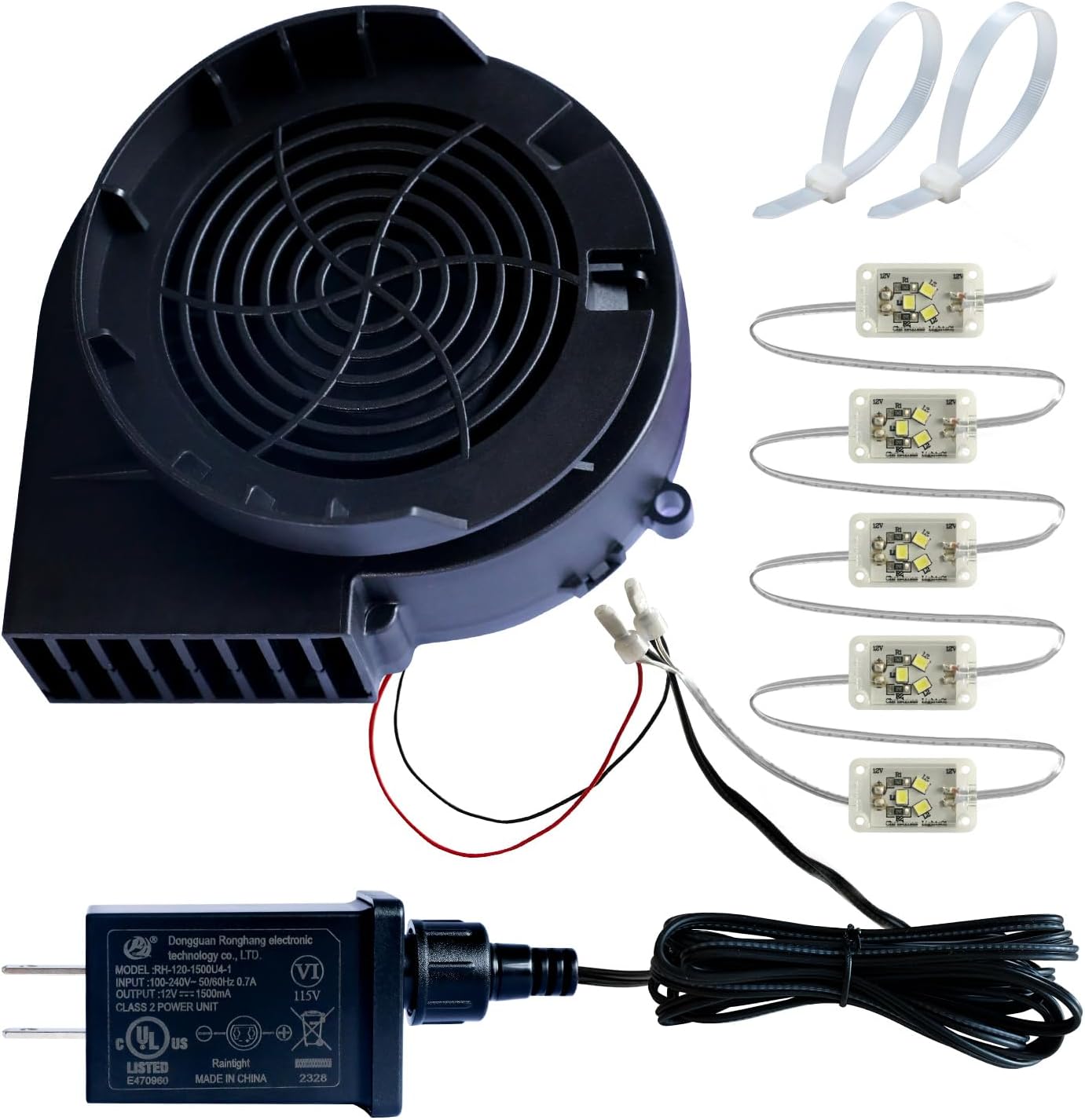 Amazon.com: DomKom Replacement Inflatable Fun Blower 1.25A for ...