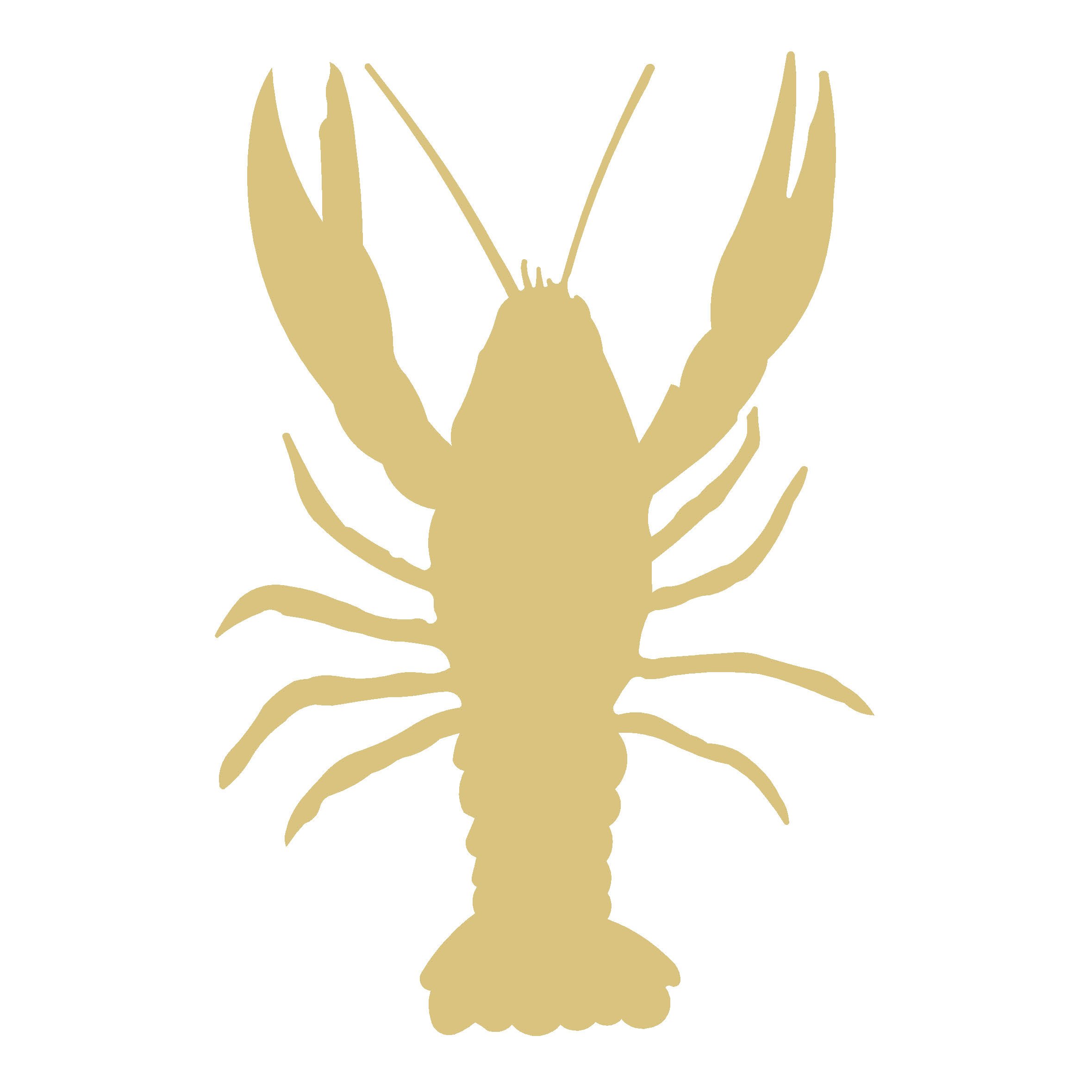 Amazon.com: Lobster Cutout Unfinished Wood Ocean Nautical Decor Beach ...