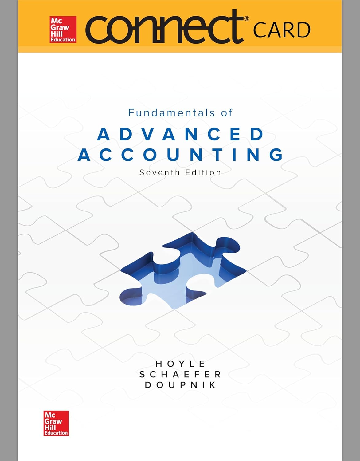 Amazon.com: Connect Access Card for Fundamentals of Advanced Accounting ...