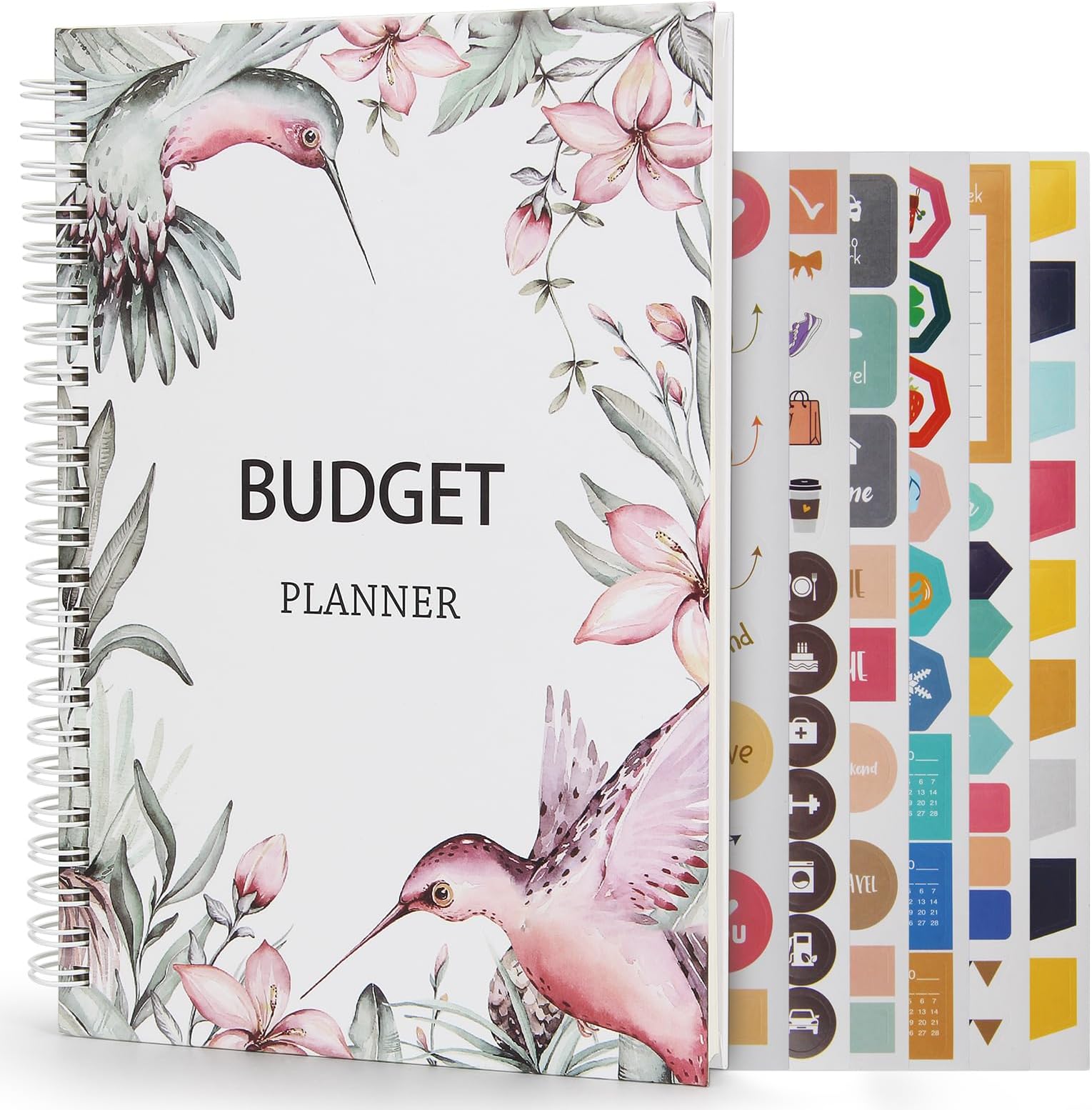 Amazon.com : Hummingbirds Budget PIanner - WERTIOO Expense Tracker ...