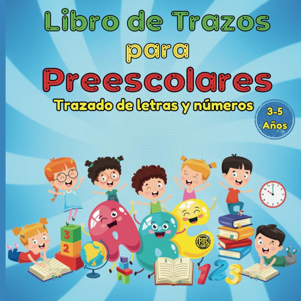 Amazon.com: Libro de Trazos para Preescolares: Divertidas Actividades ...
