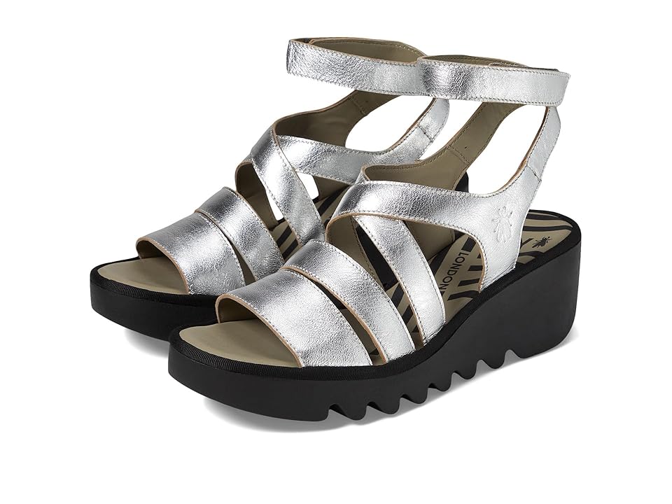 Fly London Bafy485fly (Silver Idra) Women's Shoes International Shipping