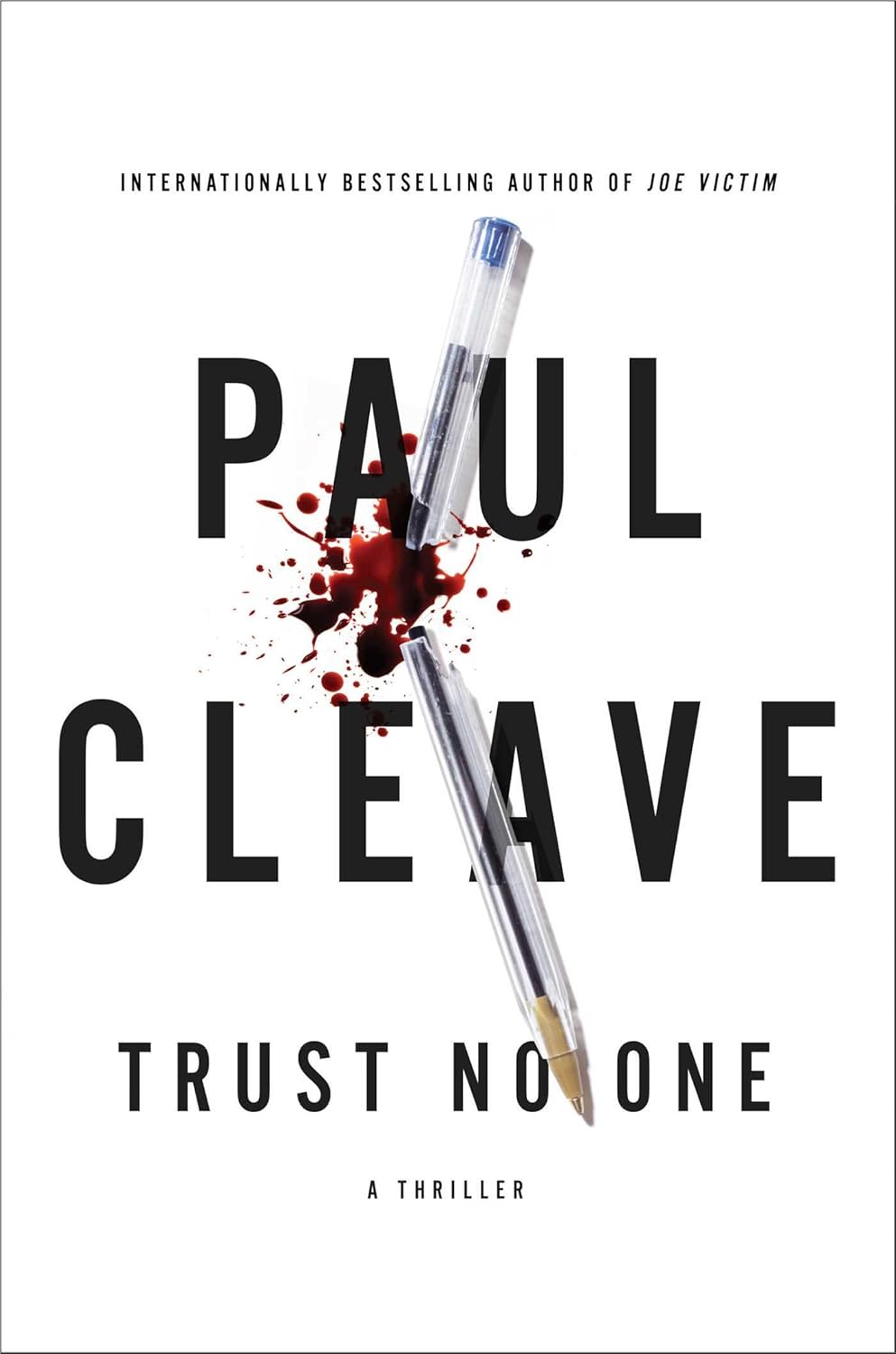 Trust No One: A Thriller : Cleave, Paul: Amazon.fr: Livres