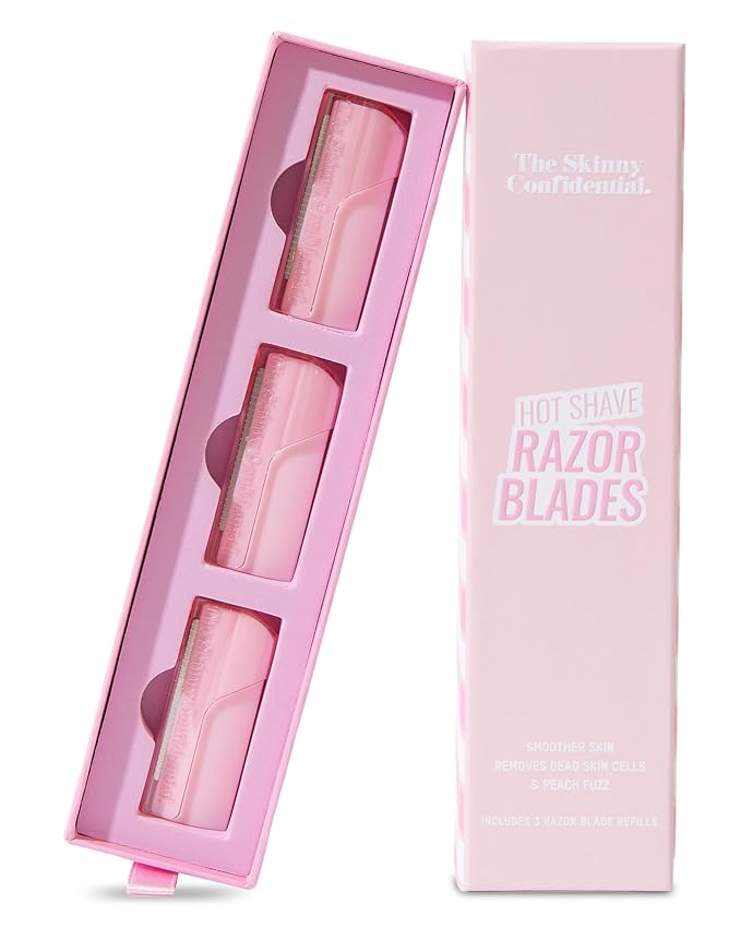 Amazon.com: The Skinny Confidential Hot Shave Dermaplane Razor ...