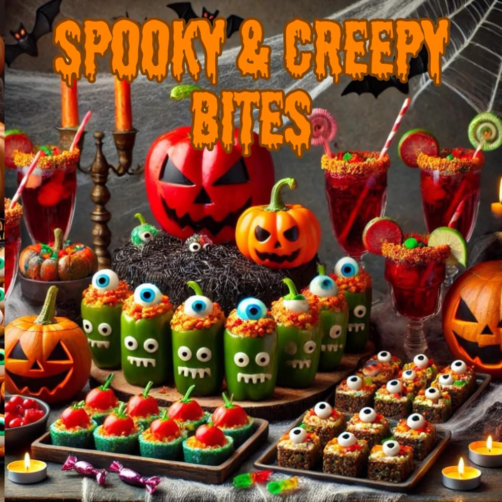Spooky & creepy Bites, A Dinner to Die For, Halloween Recipes Book ...