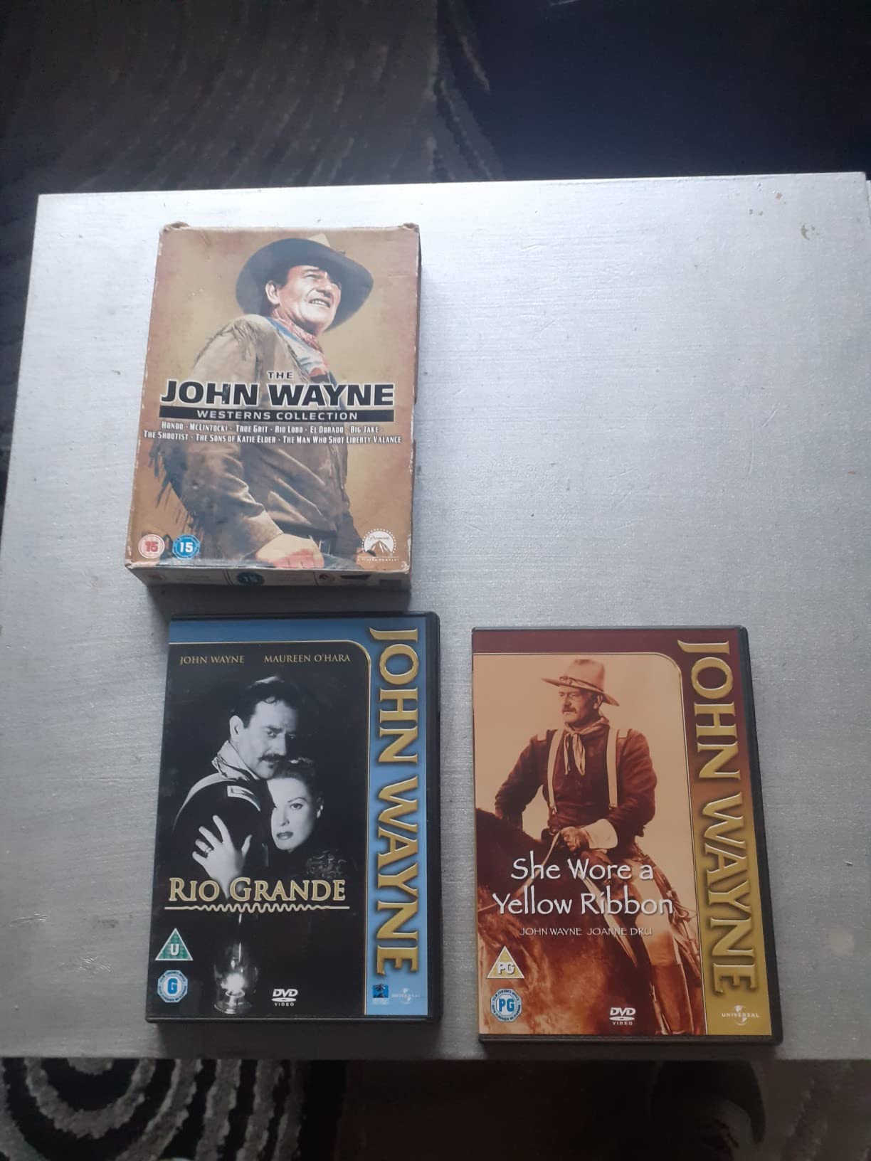 The John Wayne Westerns Collection [DVD]: Amazon.co.uk: John Wayne ...
