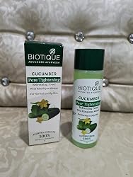 Buy Biotique Cucumber Pore Tightening Toner| Ayurvedic And Organically ...