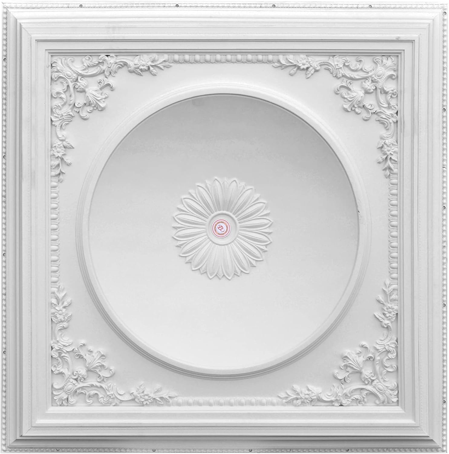 Amazon.com: AFD Home Elegant Large Dome Chandelier Ceiling Medallion ...