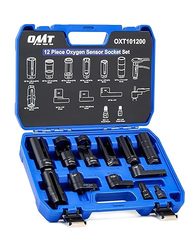 Orion Motor Tech 12pc Oxygen Sensor Socket Set, O2 Sensor Removal Tool ...