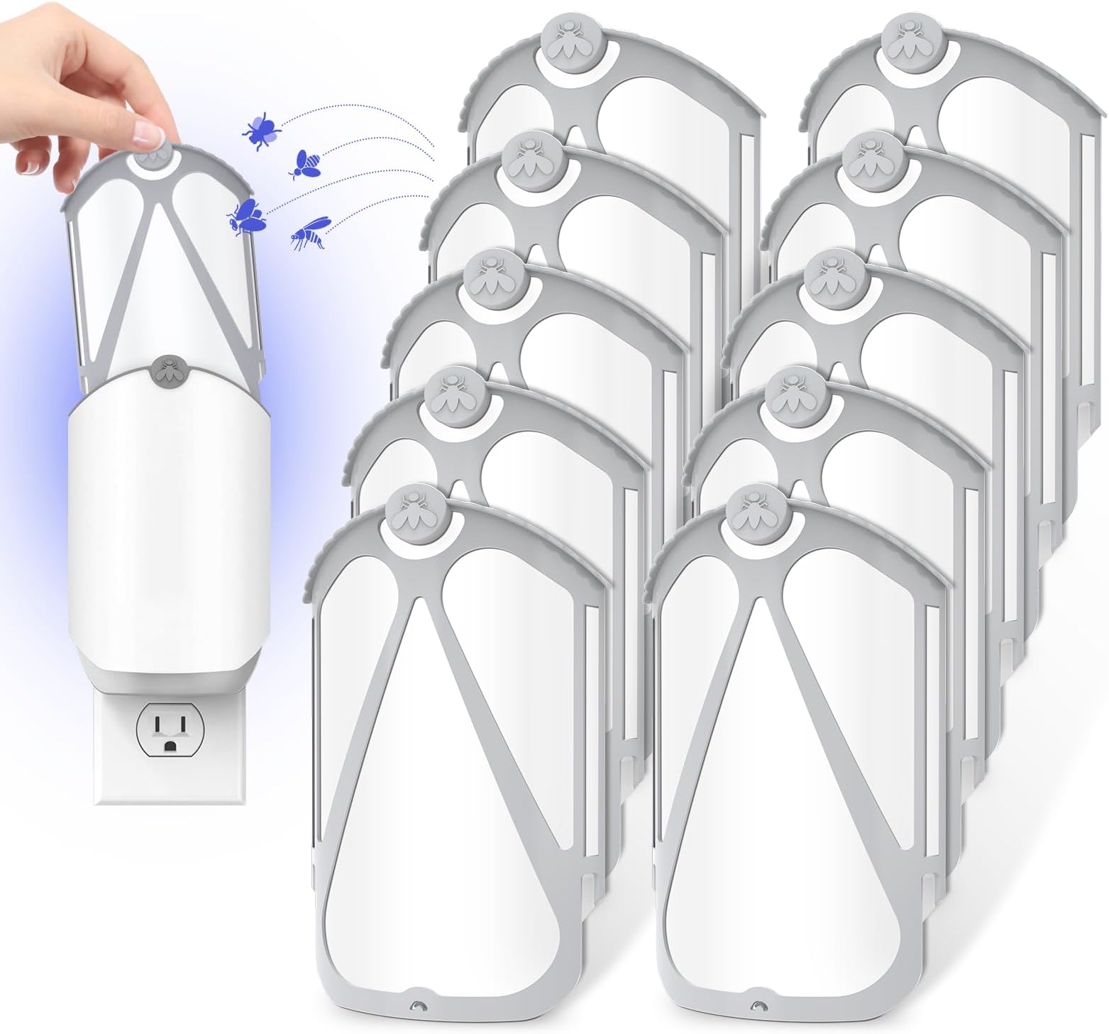 Amazon.com : 16 Packs Refill Cartridge Compatible with Zevo Flying ...