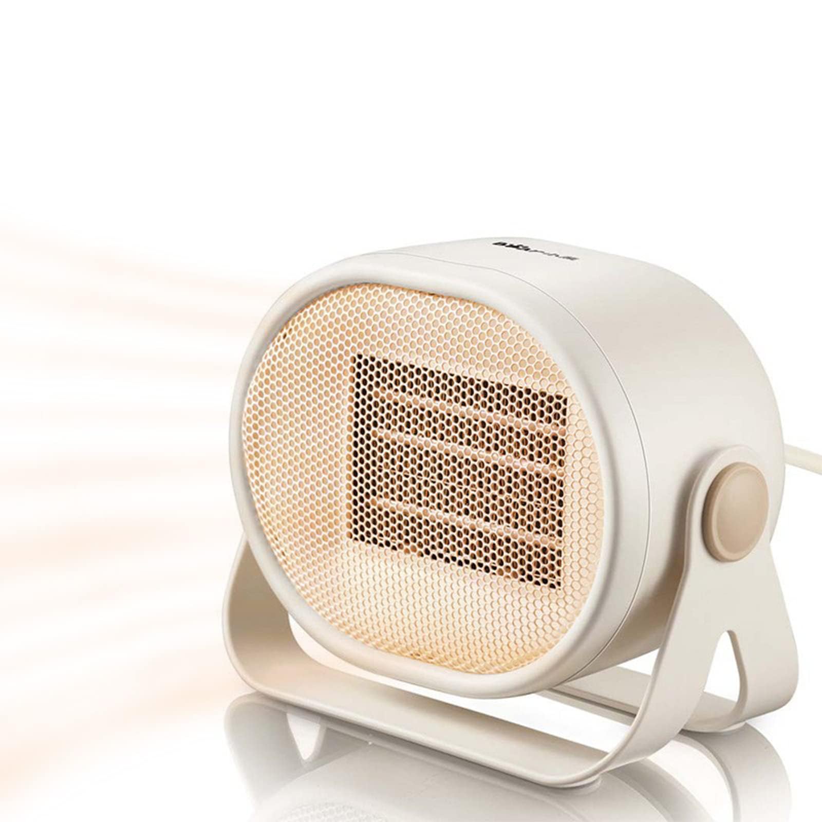Space Heater, 500W Portable Ceramic Electric Desktop Heater, 2-Speed ...